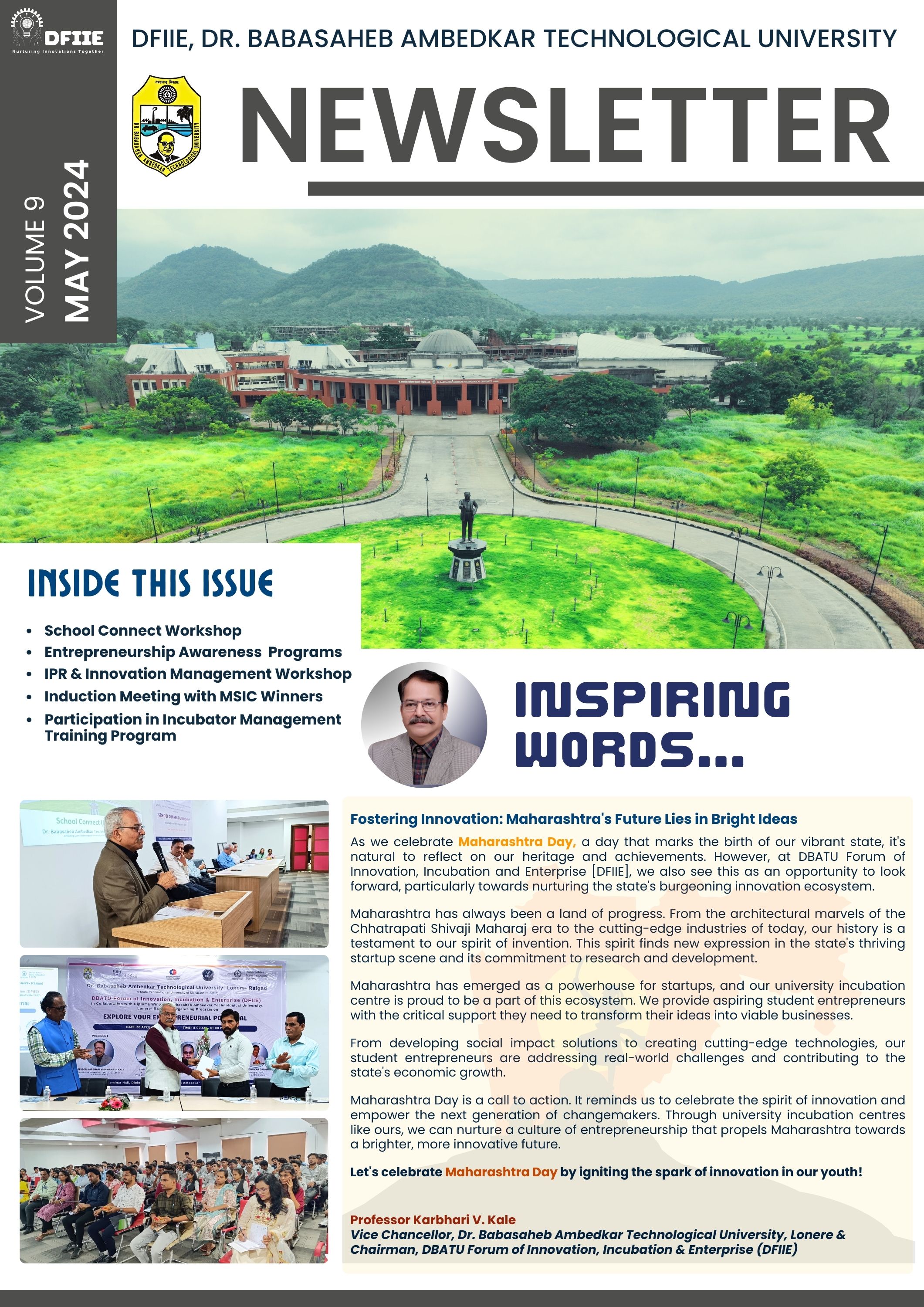 DBATU Forum Of Innovation & Incubation Enterprise(DFIIE)